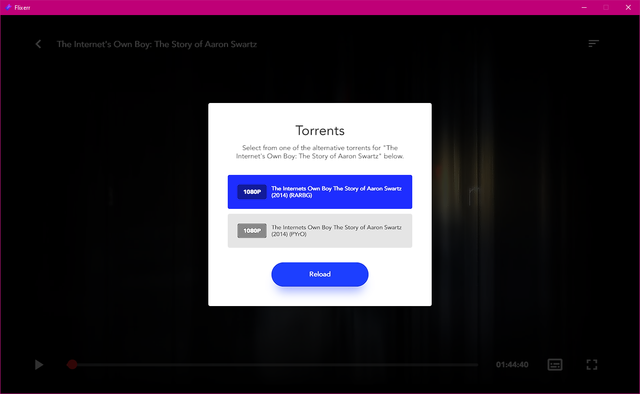 Flixerr: una completa app para Windows, Linux y macOS en la que mirar ...