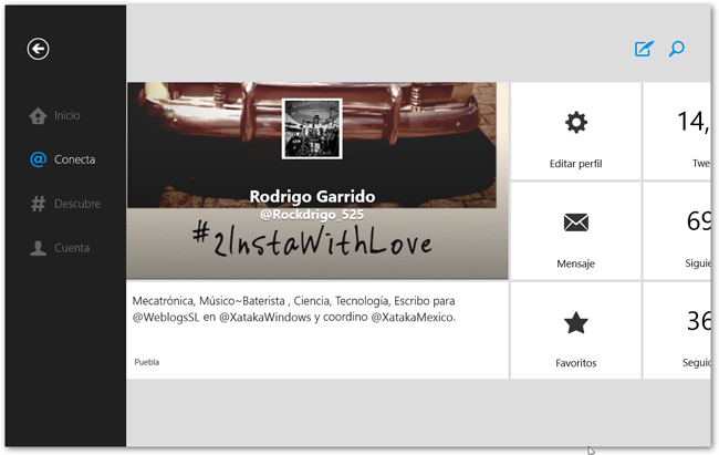 Twitter lanza su aplicación oficial para Windows 8/RT