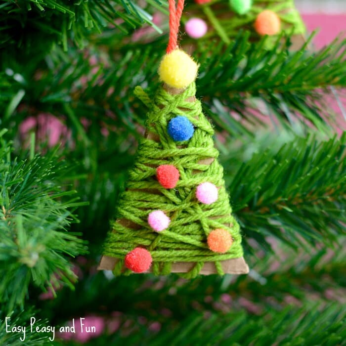 Manualidades navideñas: 27 ideas de adornos para el árbol de Navidad ...