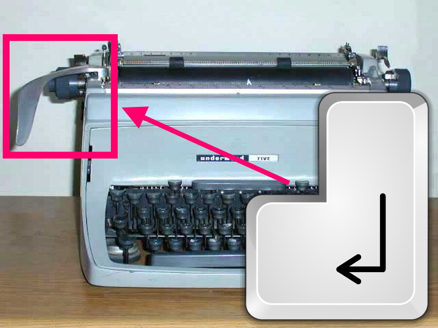 Las teclas enter y return de tu PC no hacen lo mismo, aunque lo parezca ...