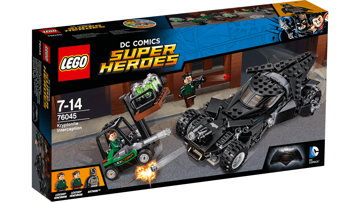 El set de Lego Intercepción de kriptonita está rebajado un 47% y cuesta ...