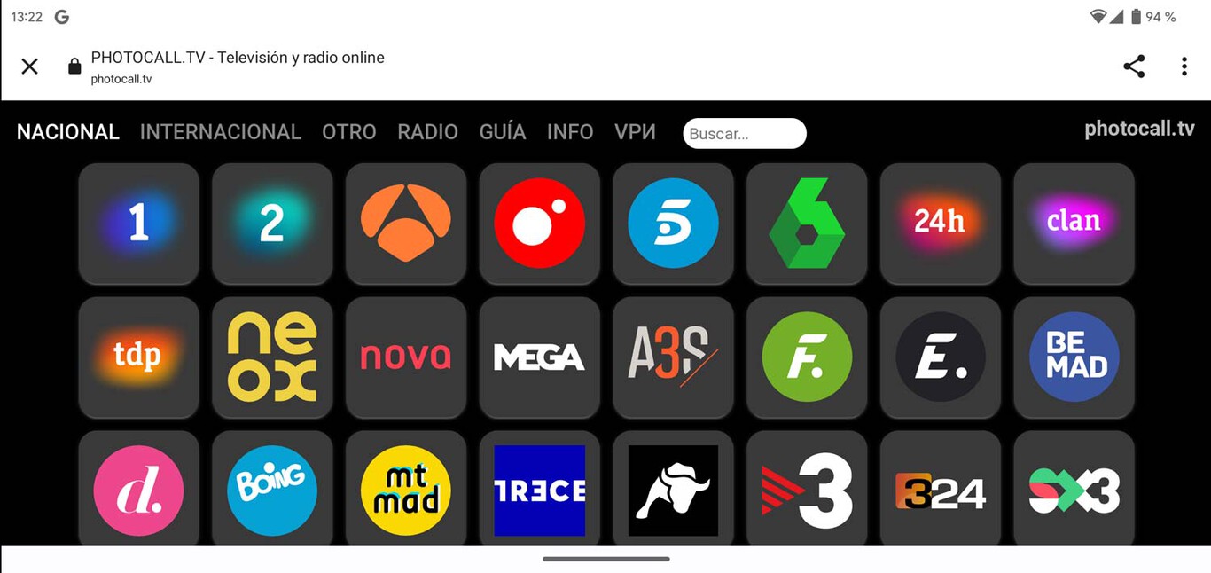 Cinco maneras de ver la tele gratis desde el móvil y sin instalar nada
