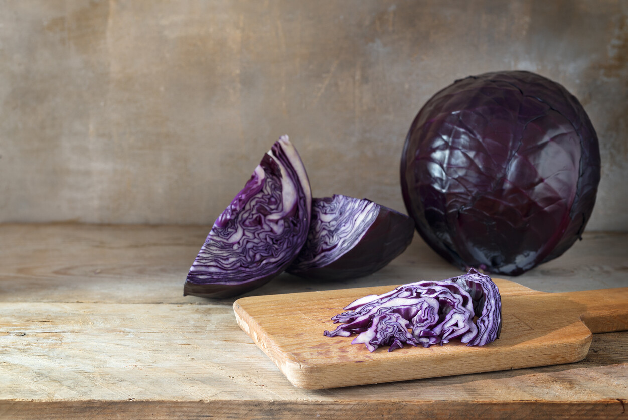 La lombarda, la colorida col morada para disfrutar de temporada (y más ...