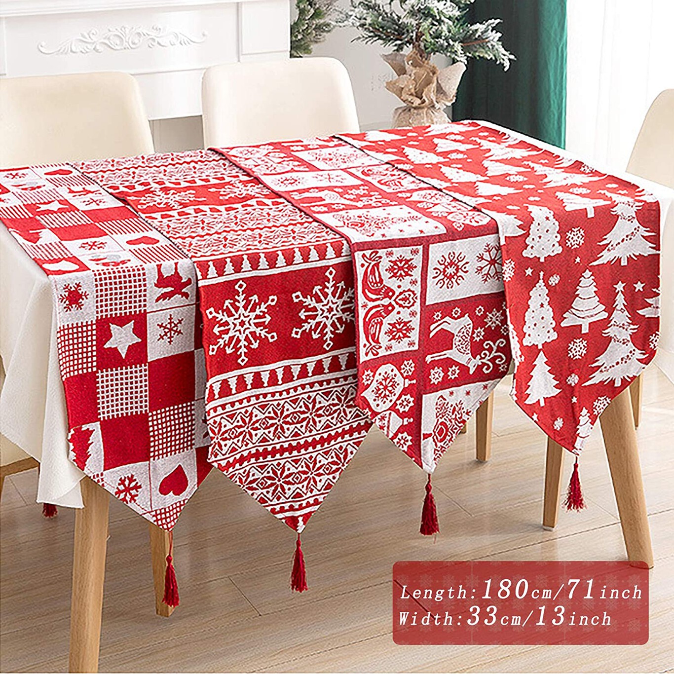 27 manteles de Navidad que puedes comprar ya para sorprender a tus ...