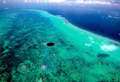 El Gran Agujero Azul de Belize