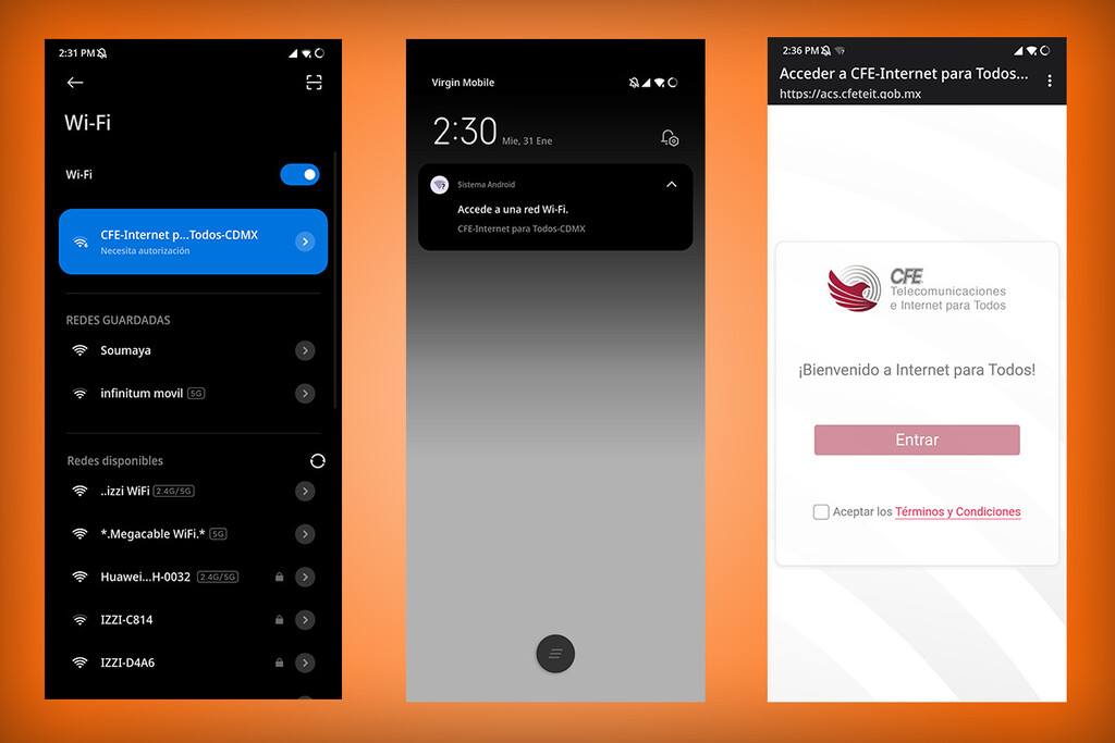 Internet gratis CFE TEIT México: así te puedes conectar desde tu celular o laptop en uno de los ...