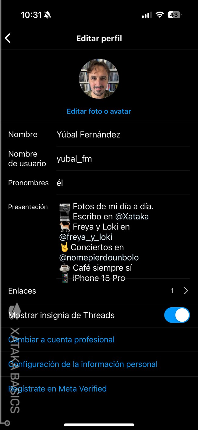 Cómo añadir pronombres a tu perfil de Instagram