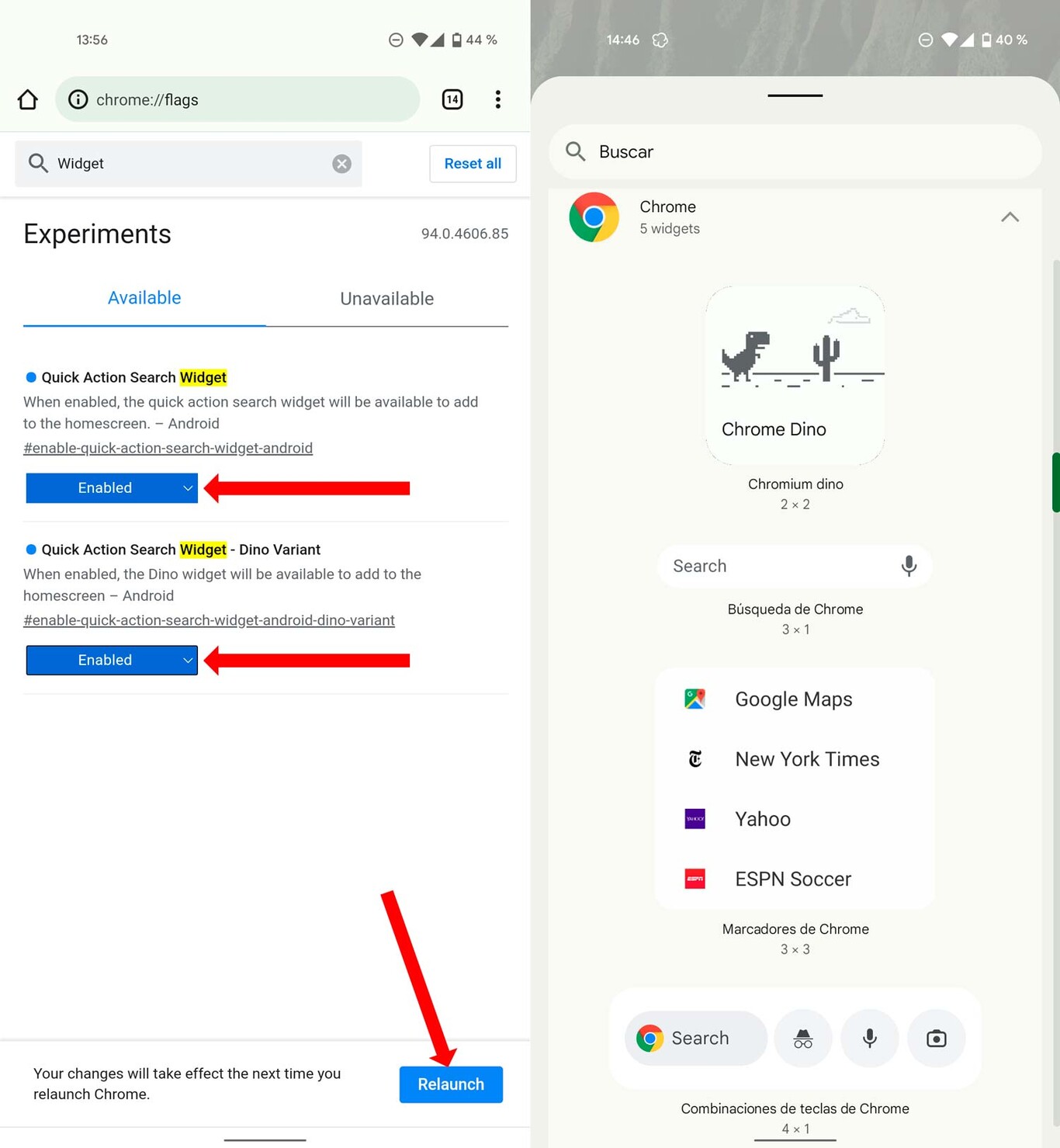 El widget del dinosaurio llega a Google Chrome en su versión estable ...