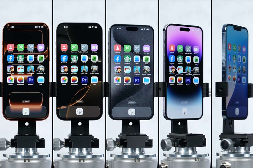 Un robot pone a prueba a seis generaciones de iPhone. Sus resultados ...