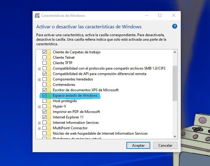 Windows 10: cómo activar Windows Sanbox para ejecutar aplicaciones en ...