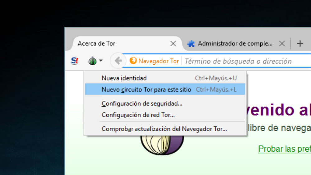 Cómo navegar de forma anónima en Internet con Tor Browser