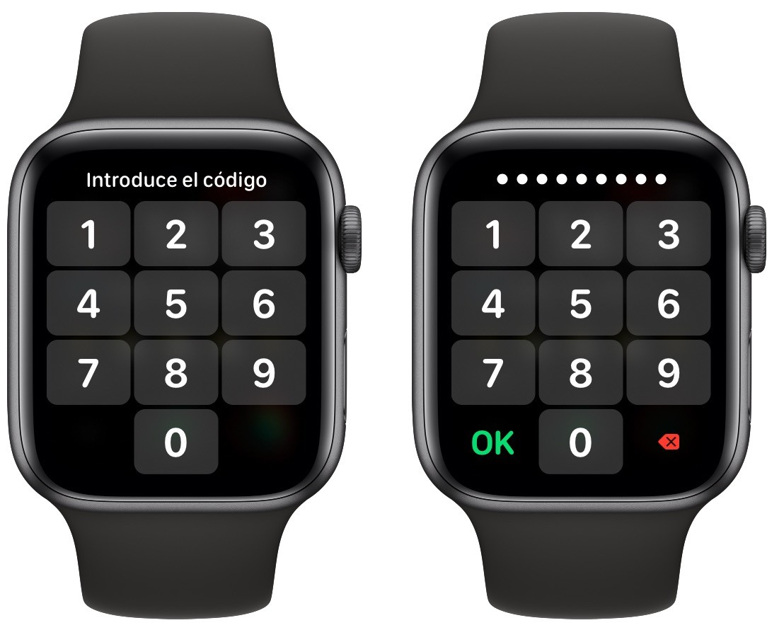 Cómo configurar un código en nuestro Apple Watch y qué hacer en caso de ...