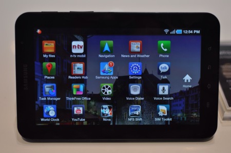 Probamos el Galaxy Tab de samsung