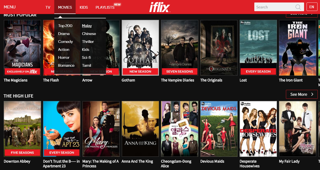 Así es iFlix, el Netflix del sudeste asiático que quiere expandirse globalmente
