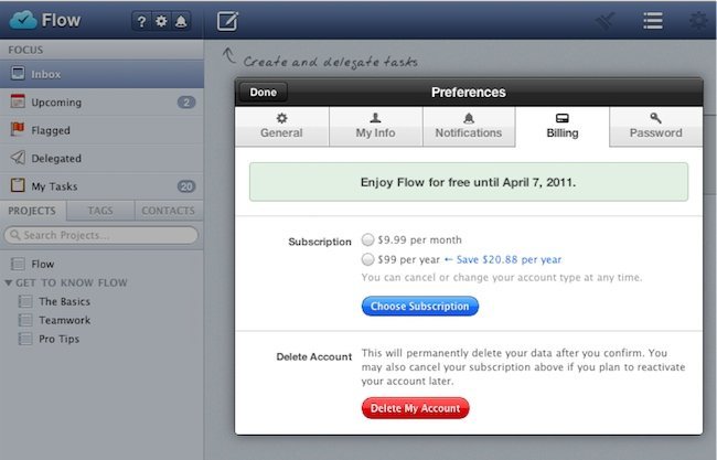 Flow es un gran exponente para ser el líder del GTD en la nube