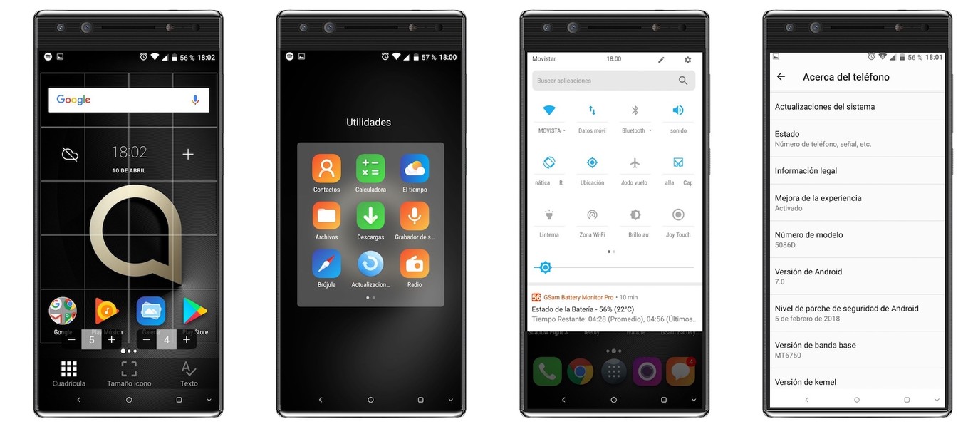 Alcatel 5, análisis. Review con características, precio y especificaciones.