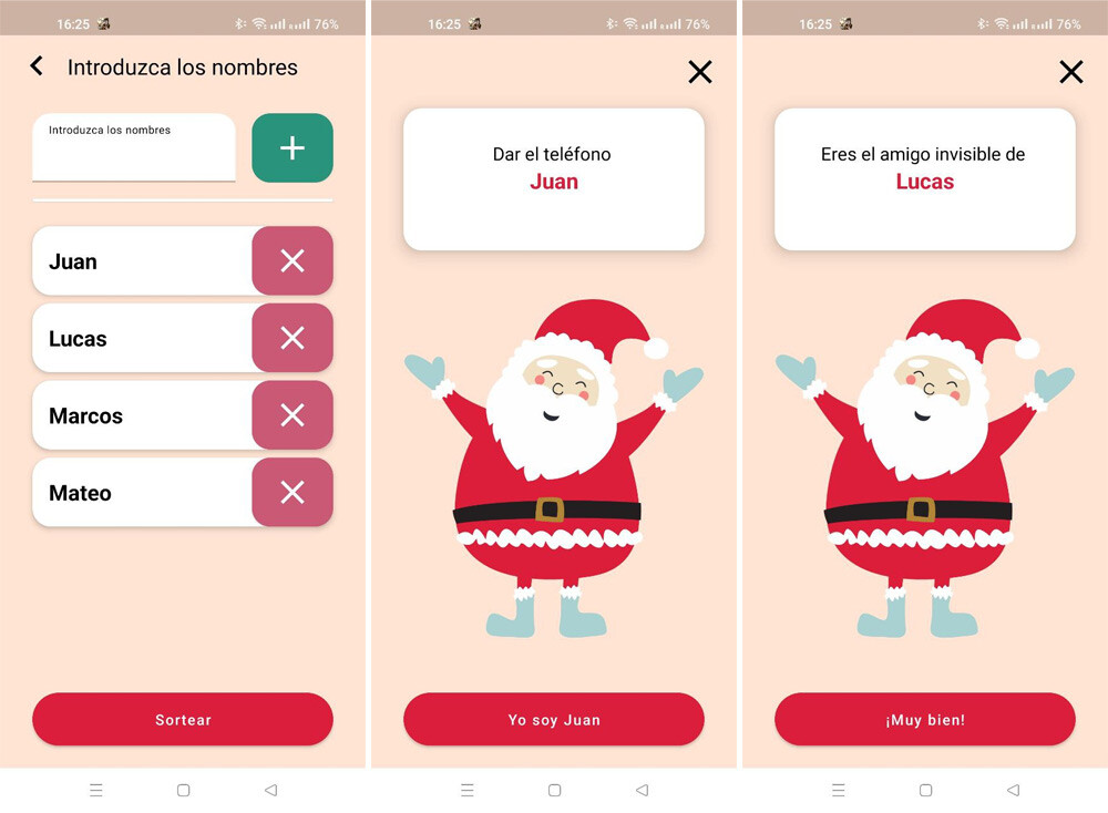 El amigo invisible desde el móvil: cuatro apps para organizarlo fácilmente