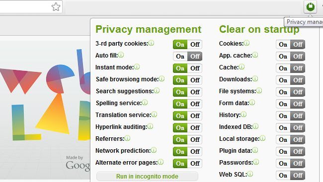 Privacy Manager, una extensión para Chrome que mejora el control sobre la privacidad