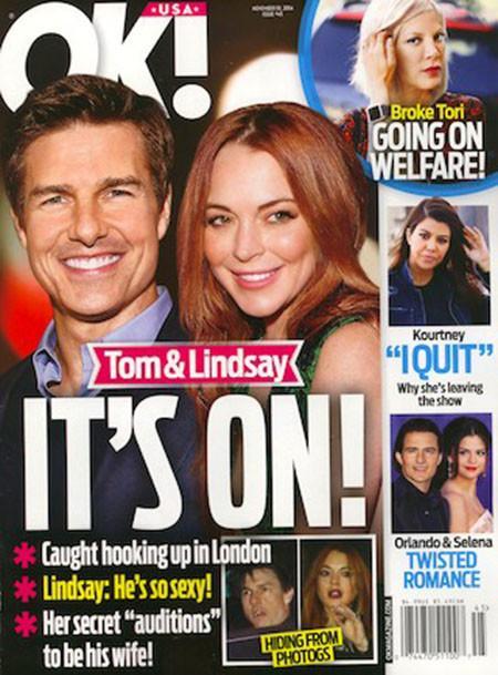 ¡El rumor loquísimo!: Tom Cruise y Lindsay Lohan juntos ¡El rumor loquísimo!: Tom Cruise y Lindsay Lohan juntos