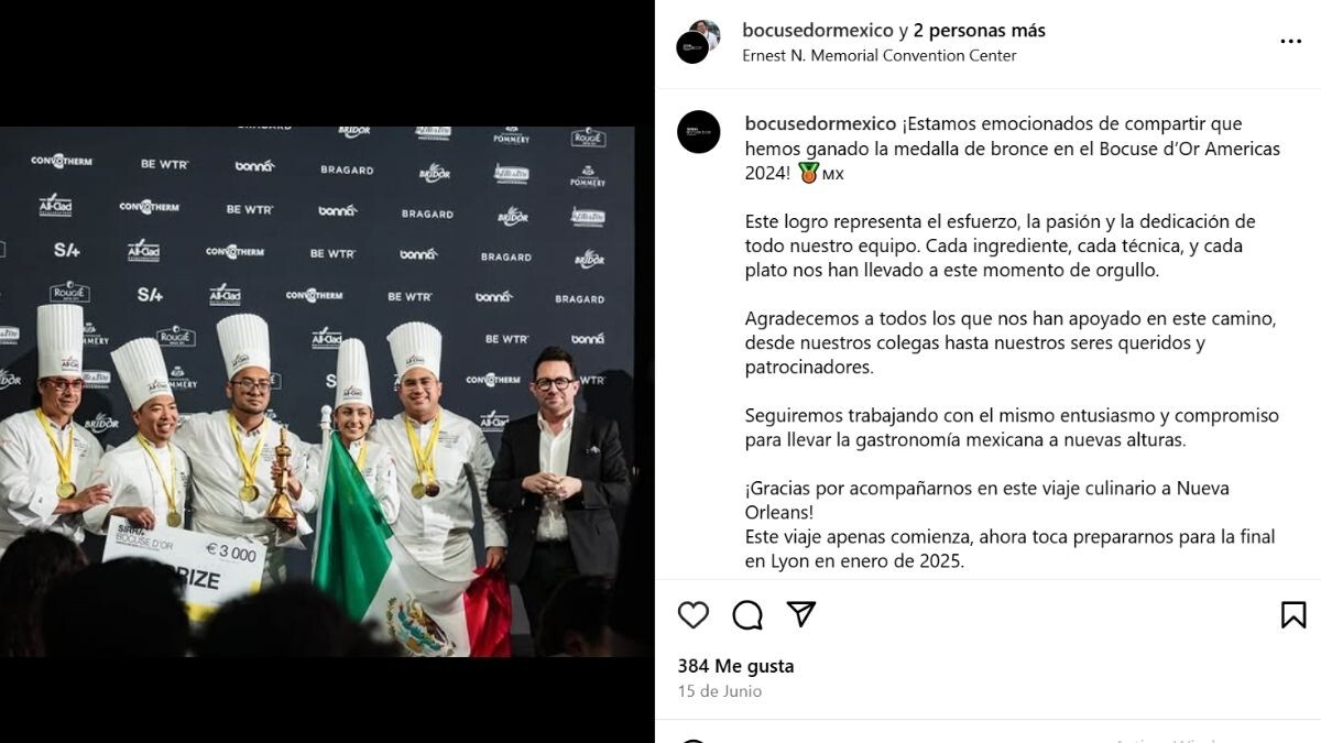 Chefs mexicanos buscan poner el nombre de México en alto en el concurso ...