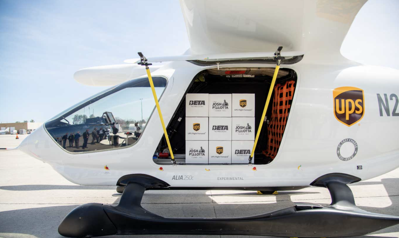 El avión 100% eléctrico de Beta Technologies aspira a ser muy versátil ...